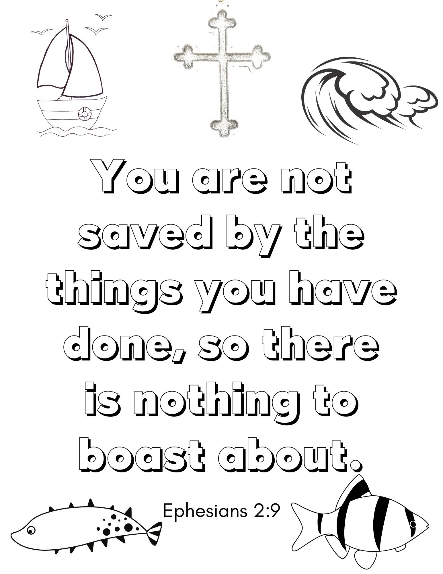 Free Christian Preschool Coloring Pages