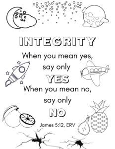 Free Bible Coloring Pages For Kids - Download Now - Parenting In Christ